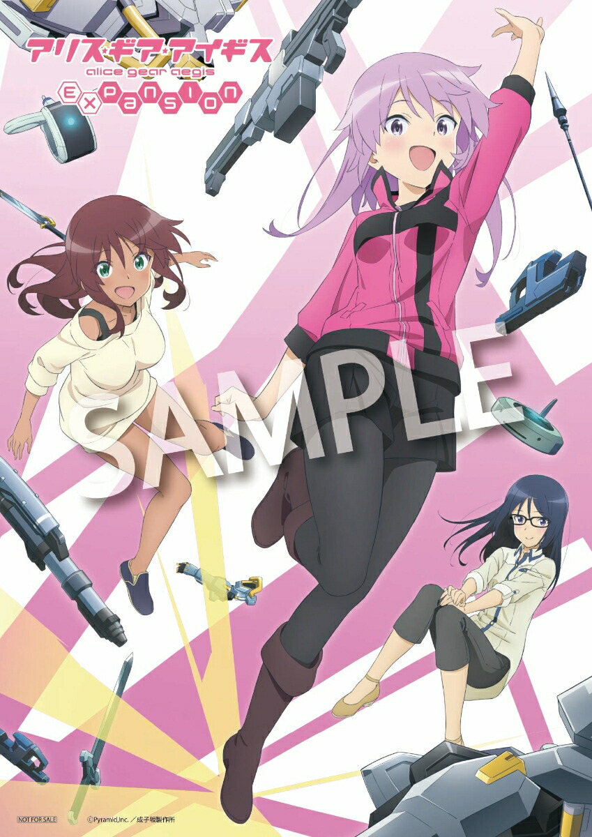 楽天ブックス 【楽天ブックス限定全巻購入特典】アリス・ギア・アイギス Expansion Dvd Box 下巻 オリジナルb2布ポスター